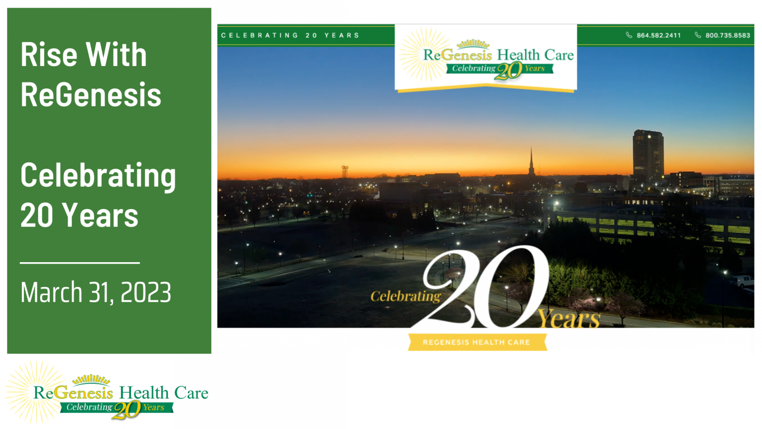 ReGenesis Health Care Celebrates 20th Anniversary - Community Health ...