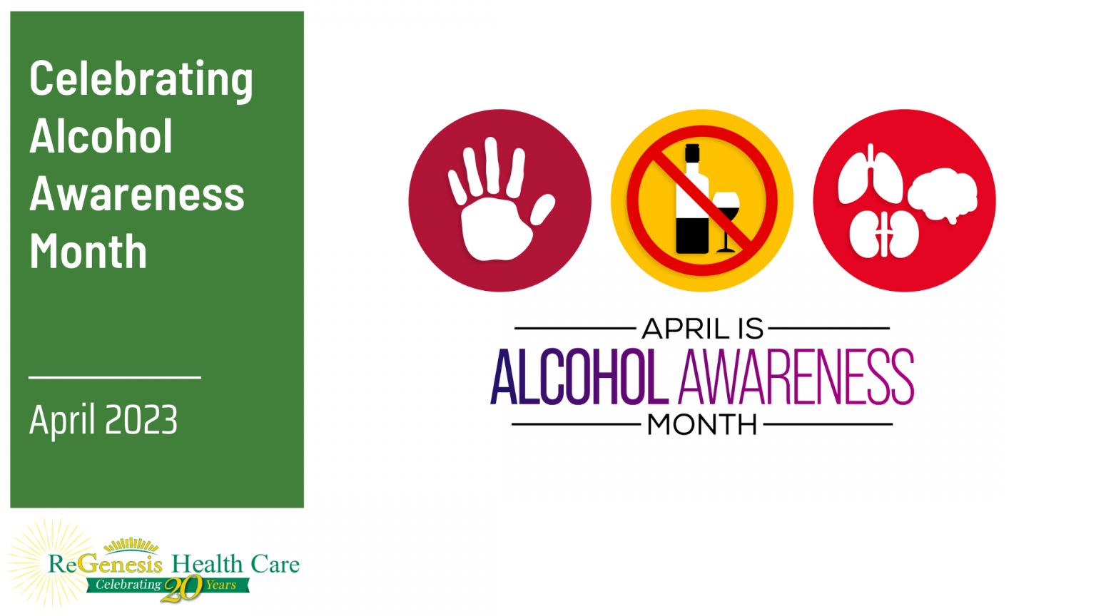National Alcohol Awareness Month - Community Health Center - ReGenesis ...