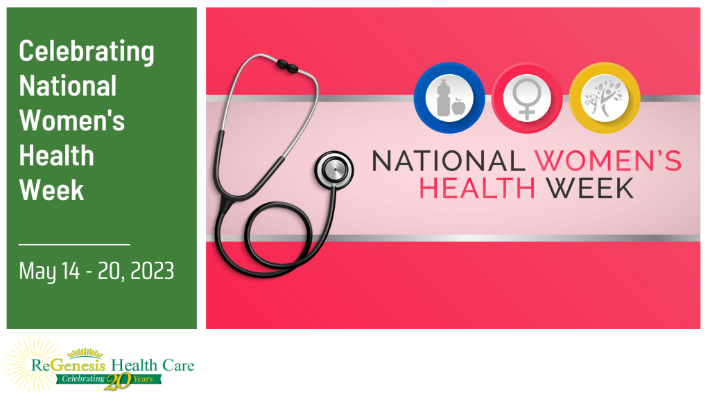 National Women's Health Week - Community Health Center - ReGenesis Health Care | South Carolina