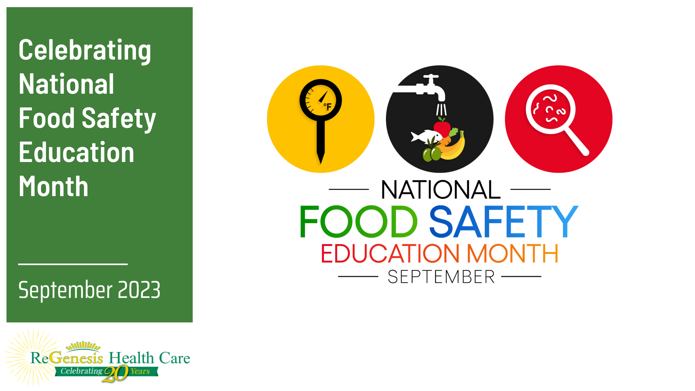 National Food Safety Education Month National Food Safety Education
