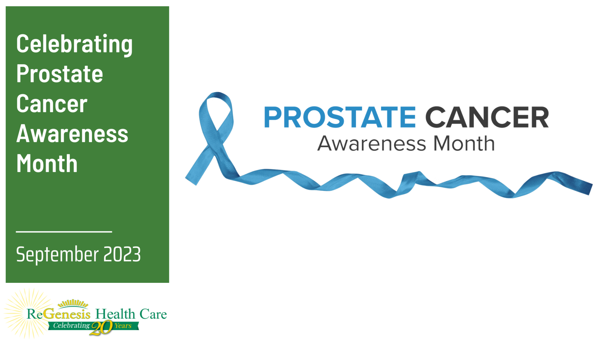 Prostate Cancer Awareness Month - Community Health Center - ReGenesis ...